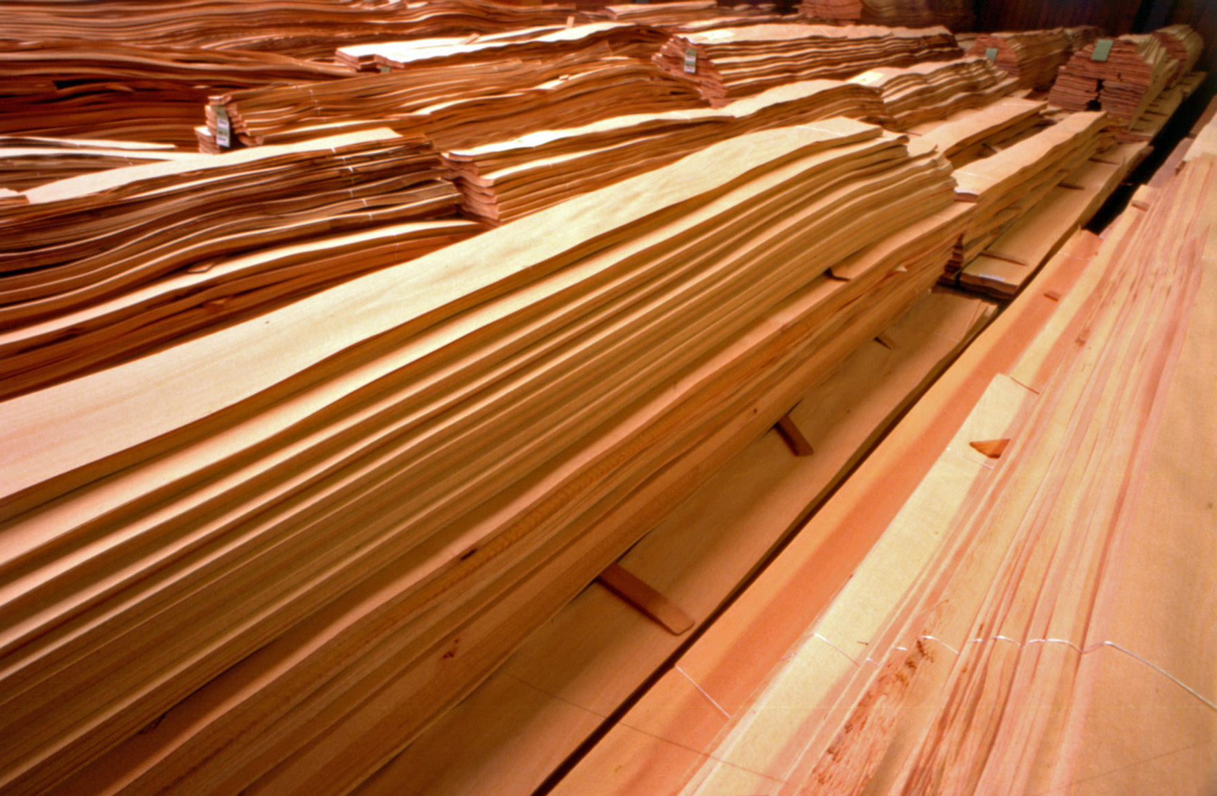 So wird Furnier gemacht