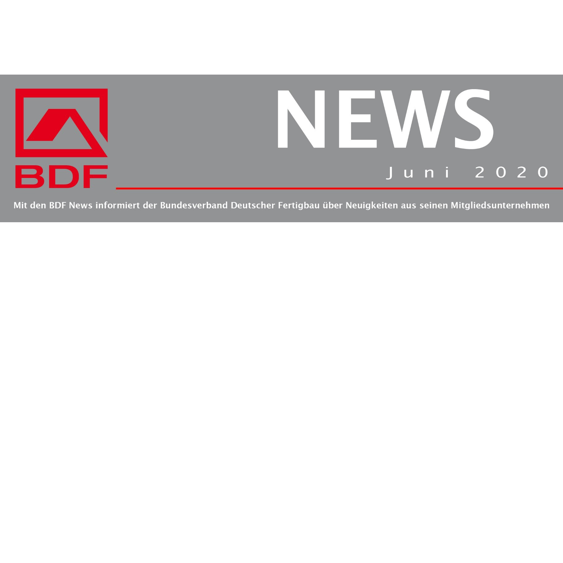 BDF NEWS Juni 2020