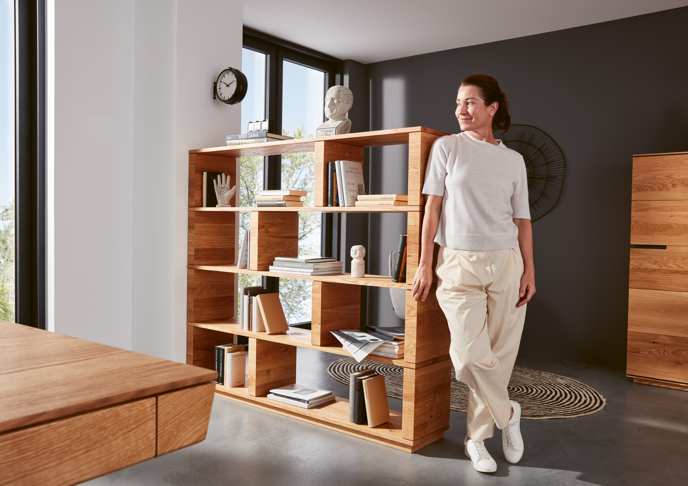 Massivholzmöbel weisen viele nachhaltige Merkmale auf